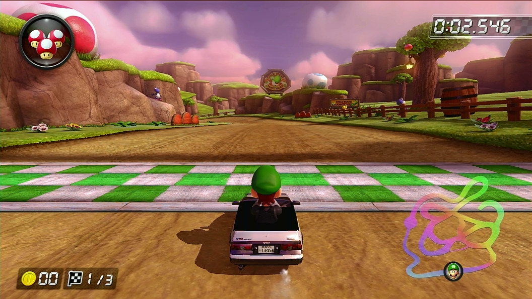 Rainbowed Minimaps! Mod for Mario Kart 8 Deluxe | MK8D Mods