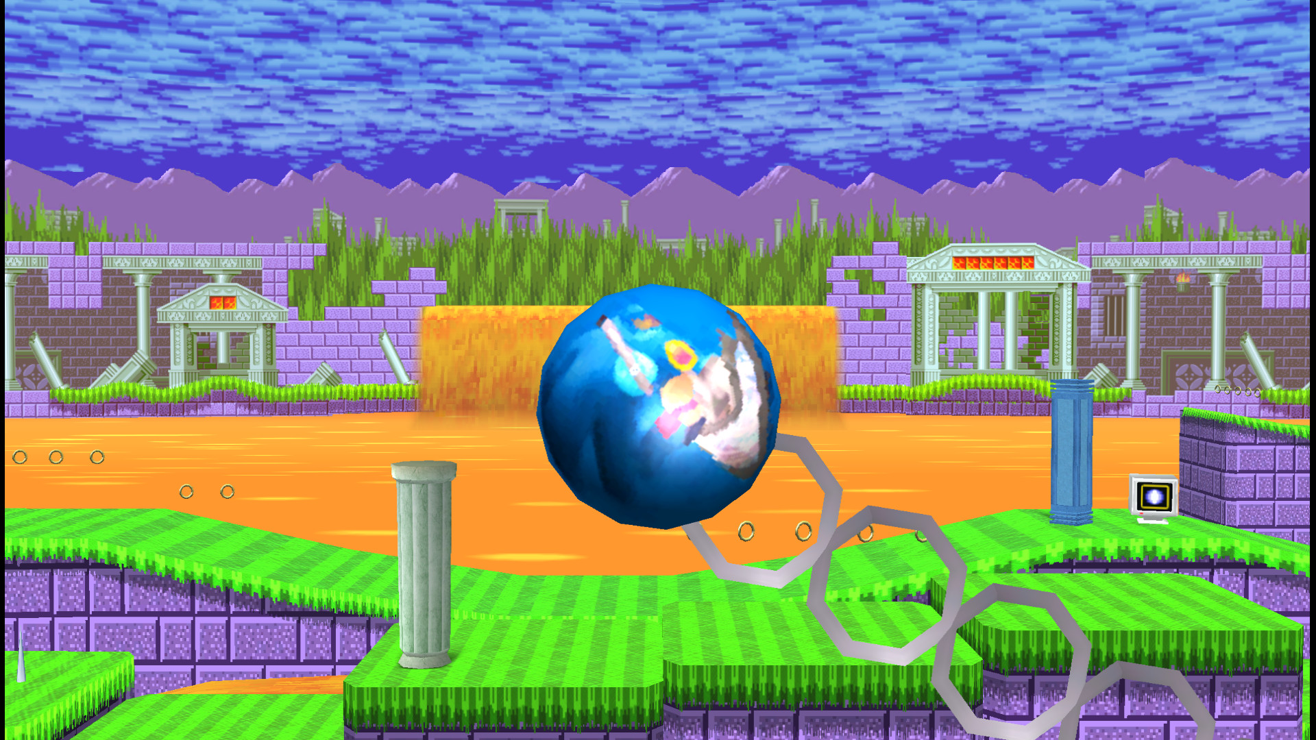 S2 Jet Set Sonic - SEGAwave [Super Smash Bros. Brawl] [Mods]