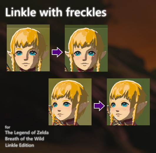 Linkle makeup Mod for The Legend of Zelda: Breath of the Wild (WiiU ...