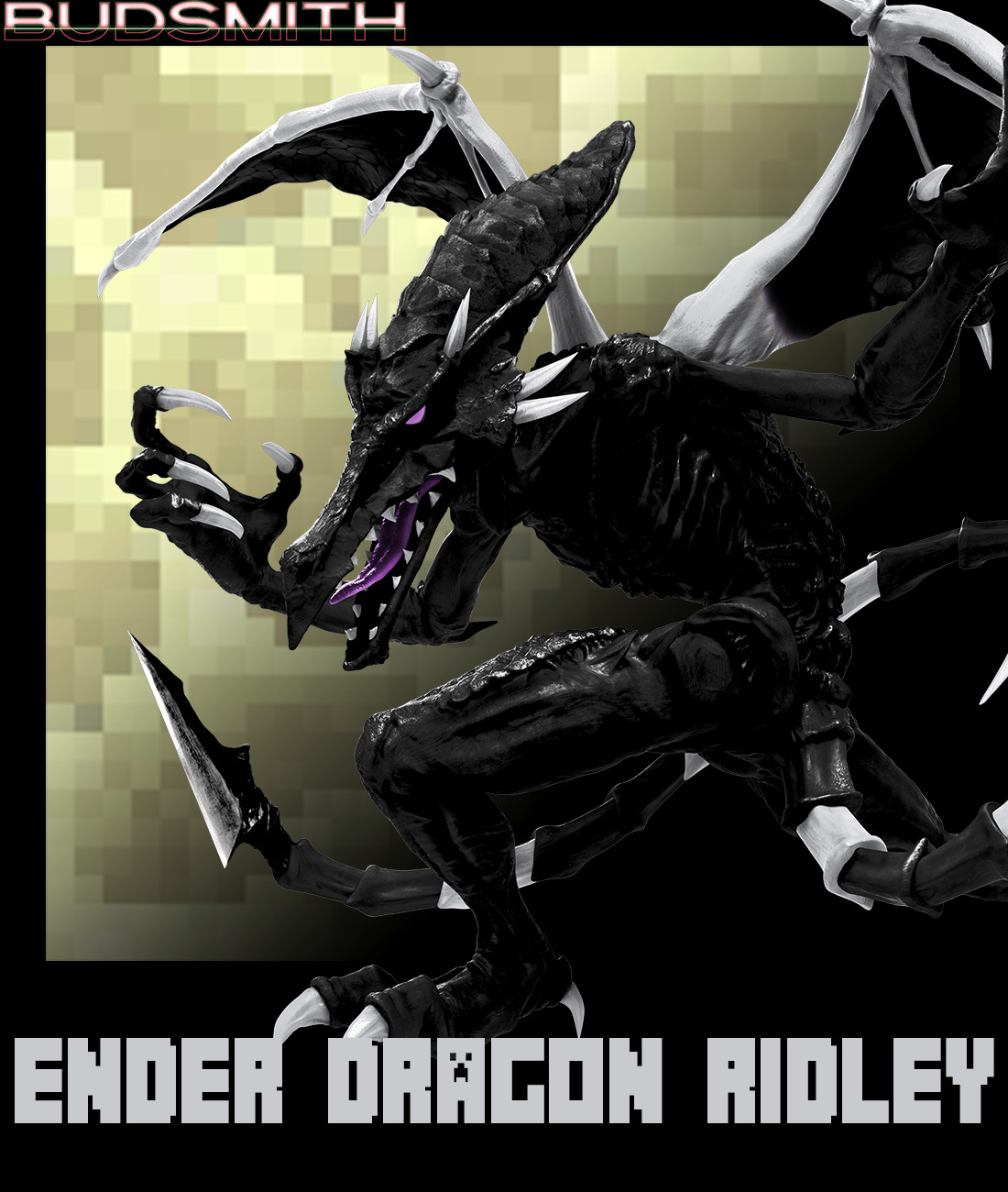 Ender Dragon Ridley Mod for Super Smash Bros. Ultimate | SSBU Mods