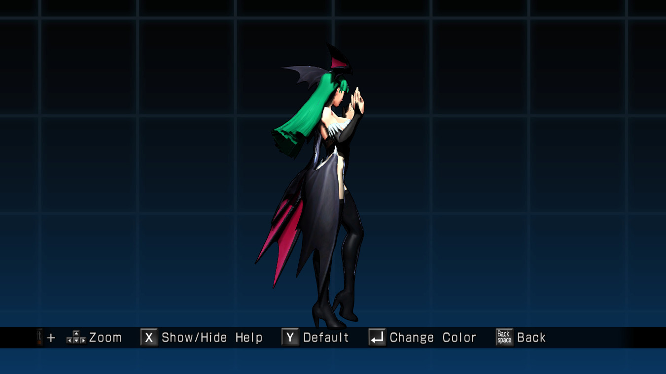 Marvel vs Capcom 2 Morrigan alternative color MOD Mod for Ultimate ...