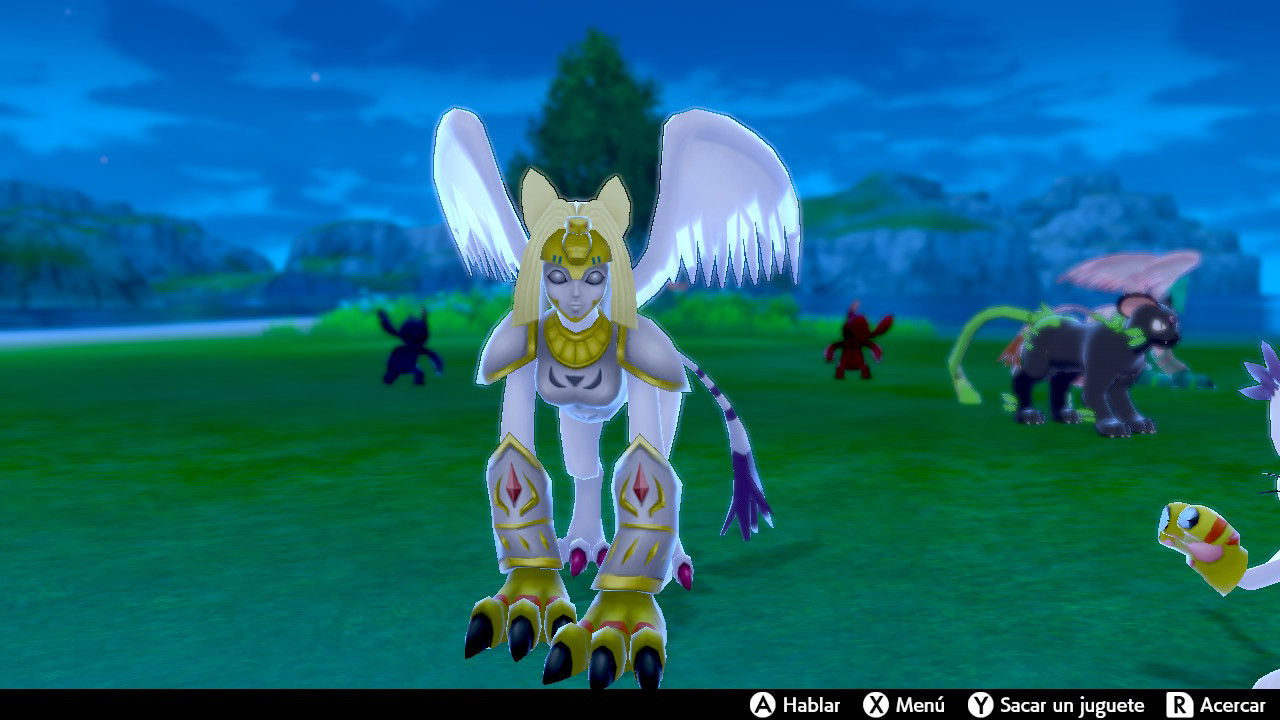 DIGIMON Gatomon + Nefertimon Mod for Pokemon Sword & Shield | SWSH Mods