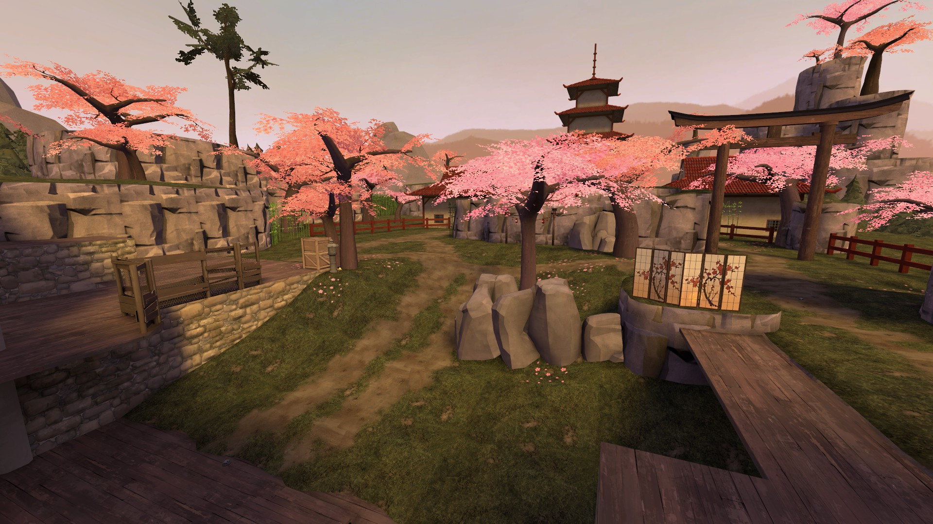 MVM Hanami RC1 Mod for Team Fortress 2 | TF2 Mods