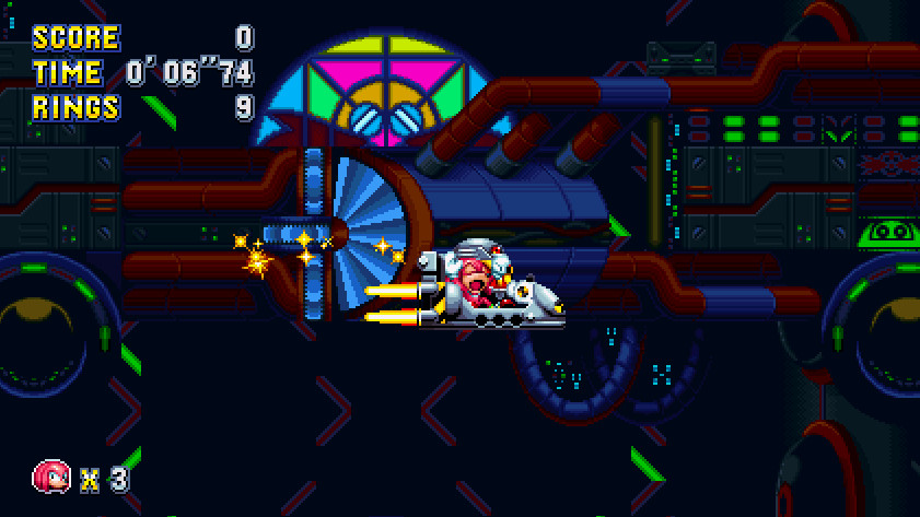 Sonic mania... But the floor is invisible [Sonic Mania] [Mods]