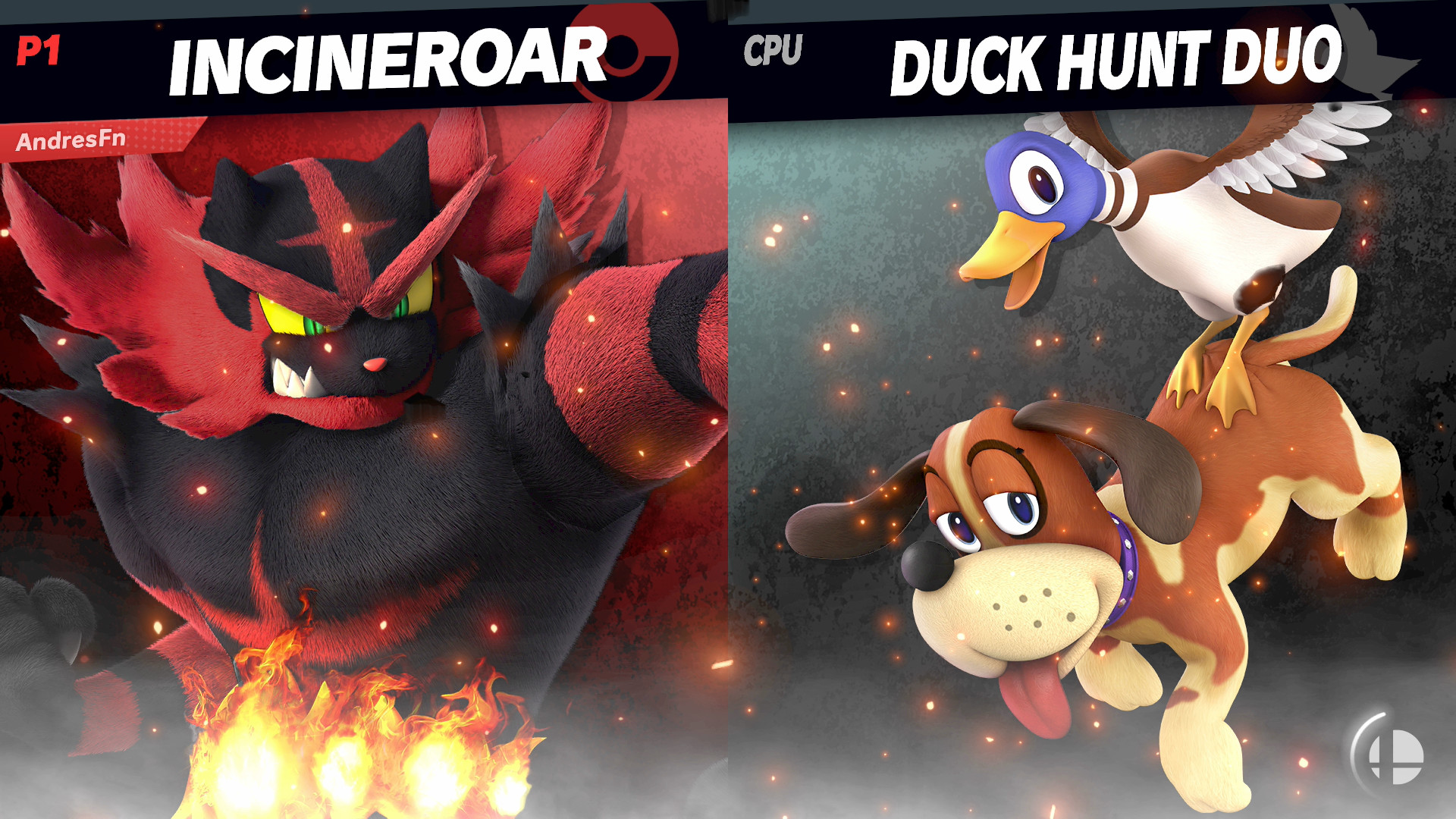 Black and Red Incineroar Mod for Super Smash Bros. Ultimate | SSBU Mods