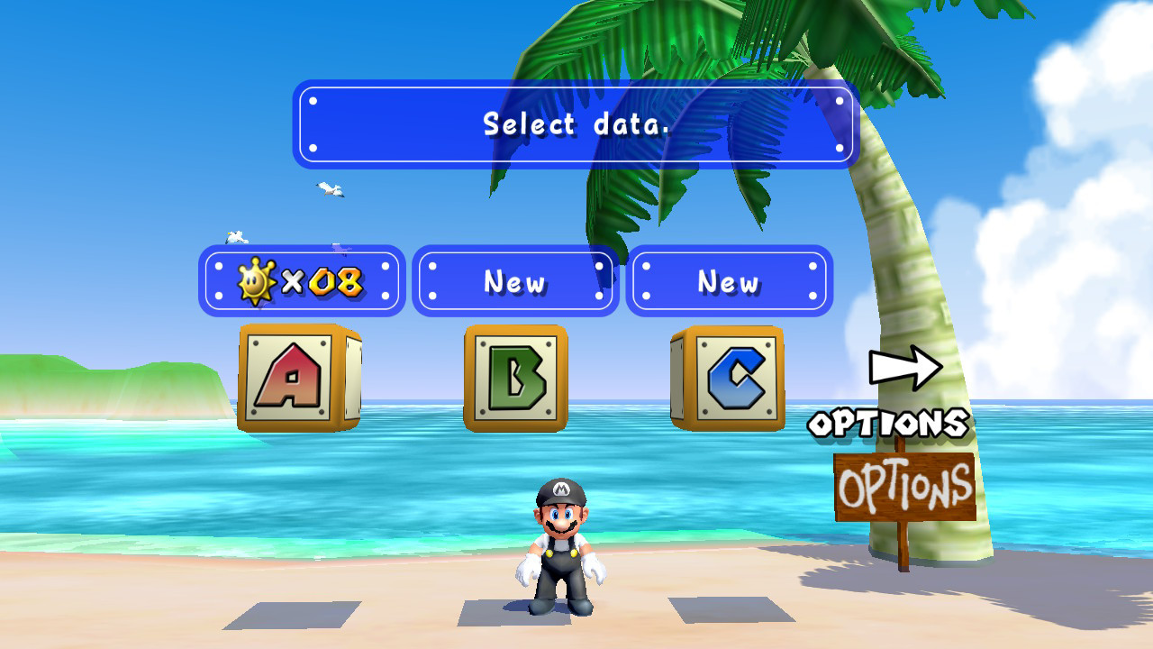 Black and White Mario in SMS [Super Mario 3D All-Stars] [Mods]