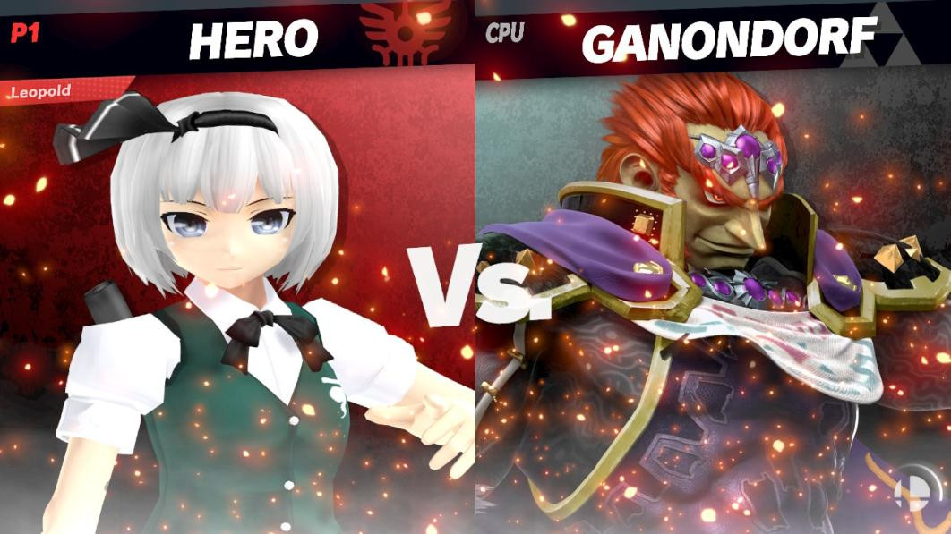 Touhou Youmu Hero Mod for Super Smash Bros. Ultimate | SSBU Mods