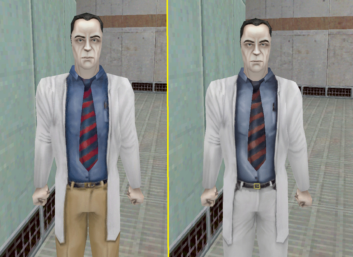 Scientists With Ties in 3D Mod for Half-Life | HL Mods