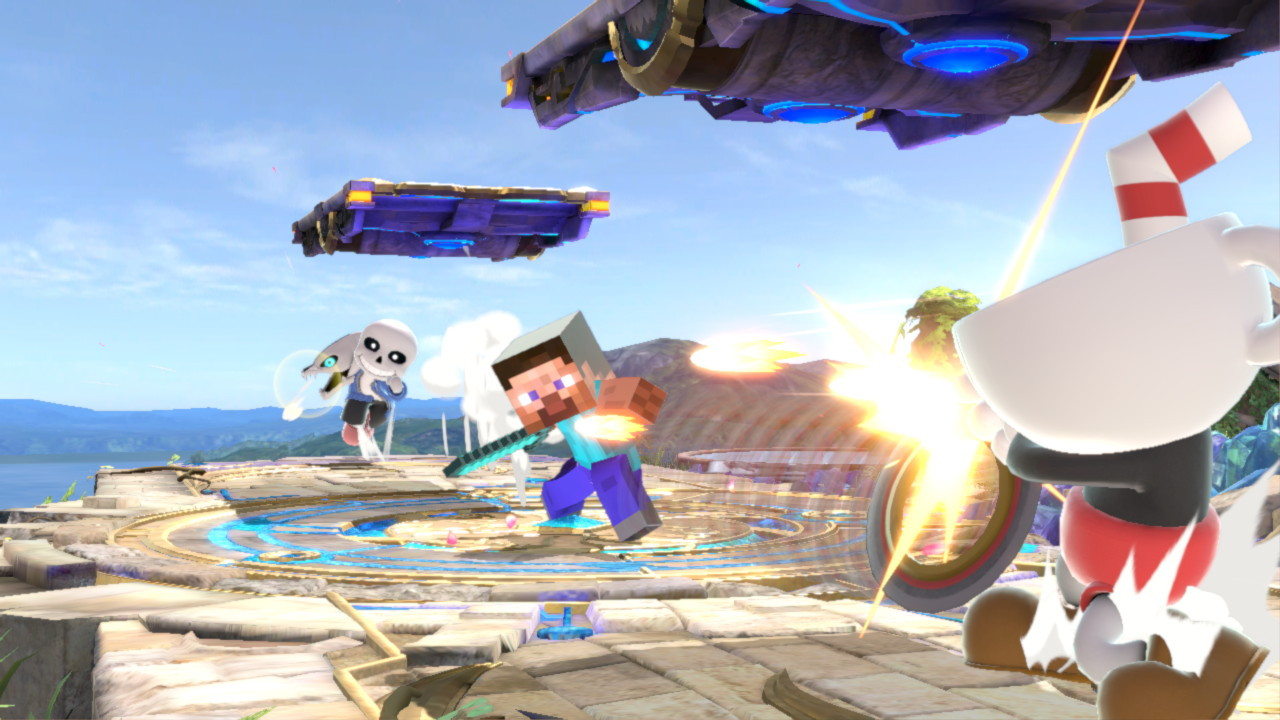 Minecraft Steve (Mii) Mod for Super Smash Bros. Ultimate | SSBU Mods