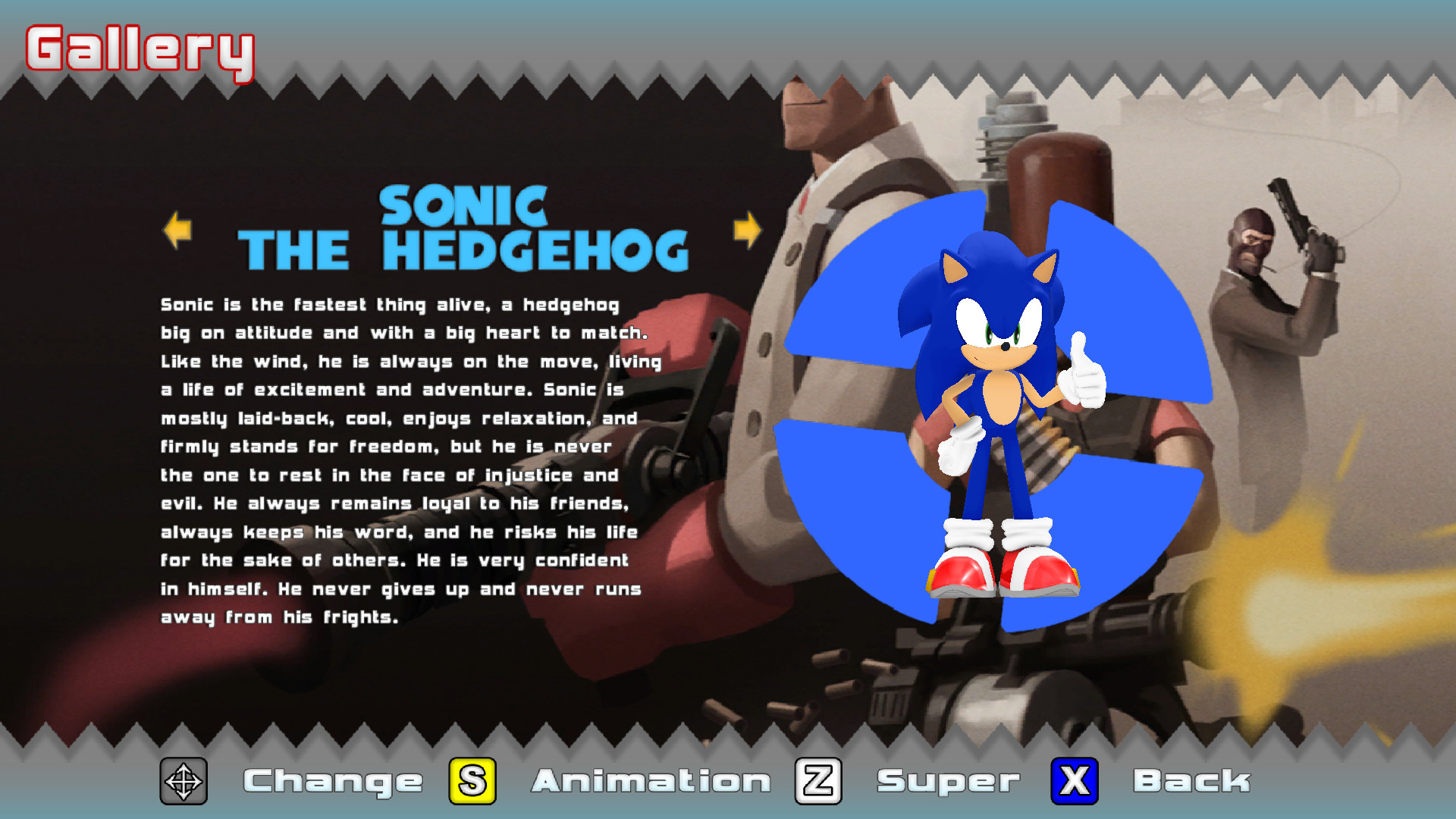 Team Fortress 2 Theme [Sonic World] [Mods]