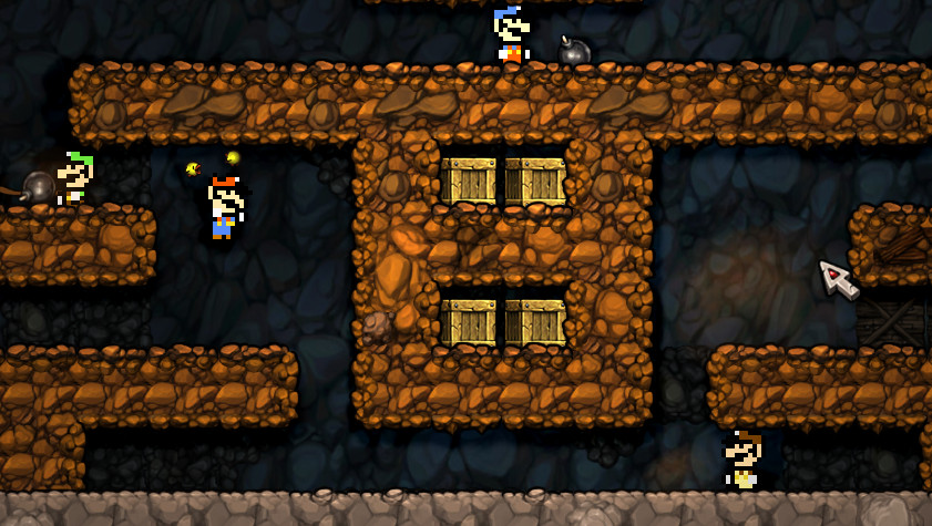 Custom NES Palette MARIOs Mod for Spelunky | Spelunky Mods