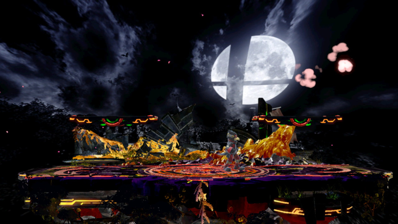Halloween Small Battlefield Mod for Super Smash Bros. Ultimate | SSBU Mods