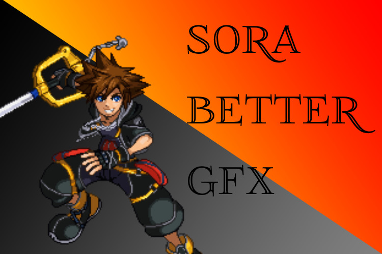 Sora SSF2 GFX Mod for Super Smash Bros. Crusade | SSBC Mods