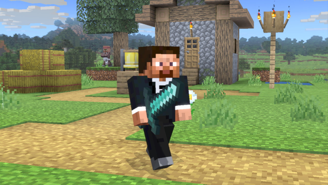 Tuxedo Steve Mod for Super Smash Bros. Ultimate | SSBU Mods