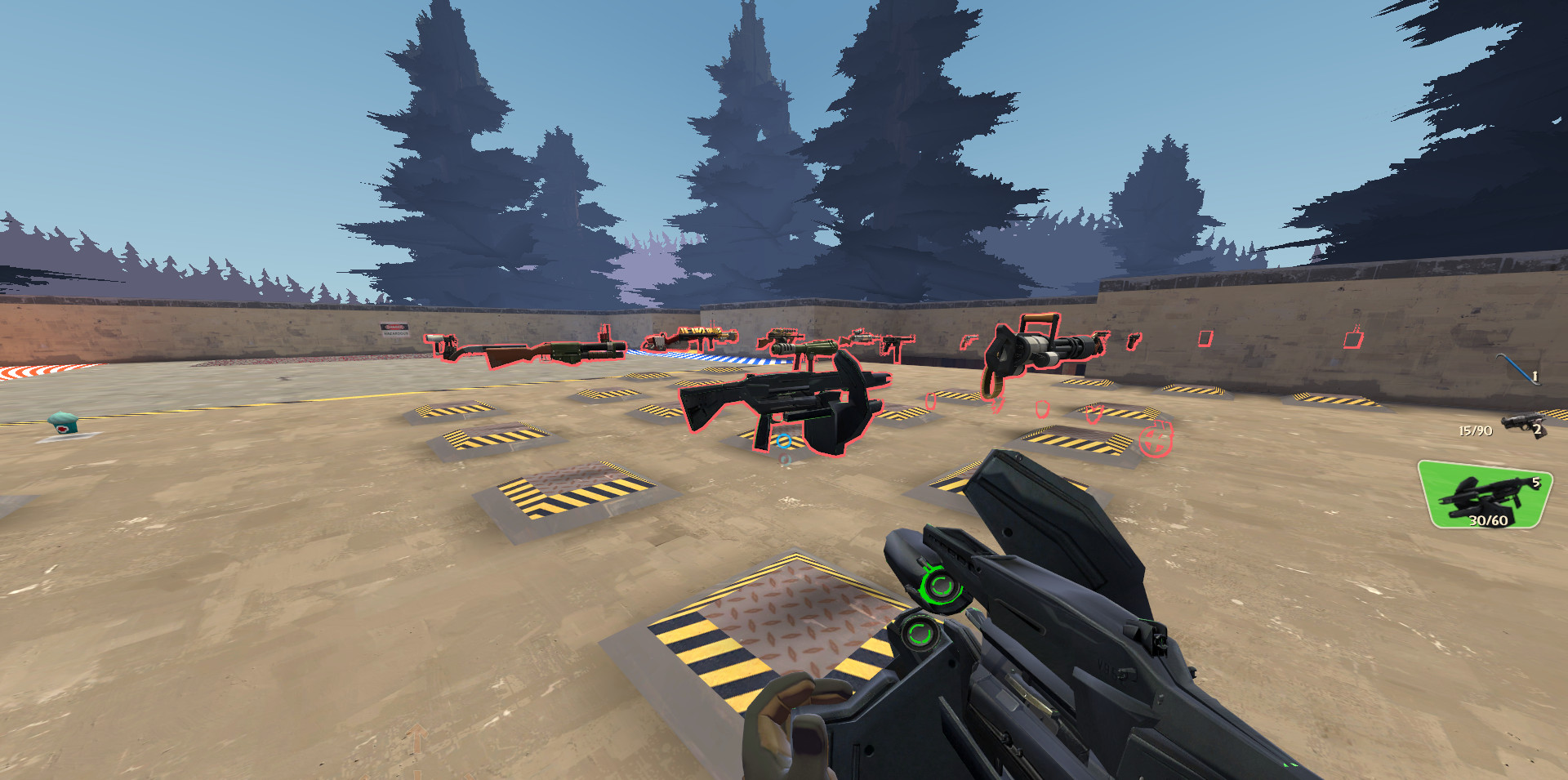 The AR2 Assault rifle Mod for Open Fortress | OF Mods