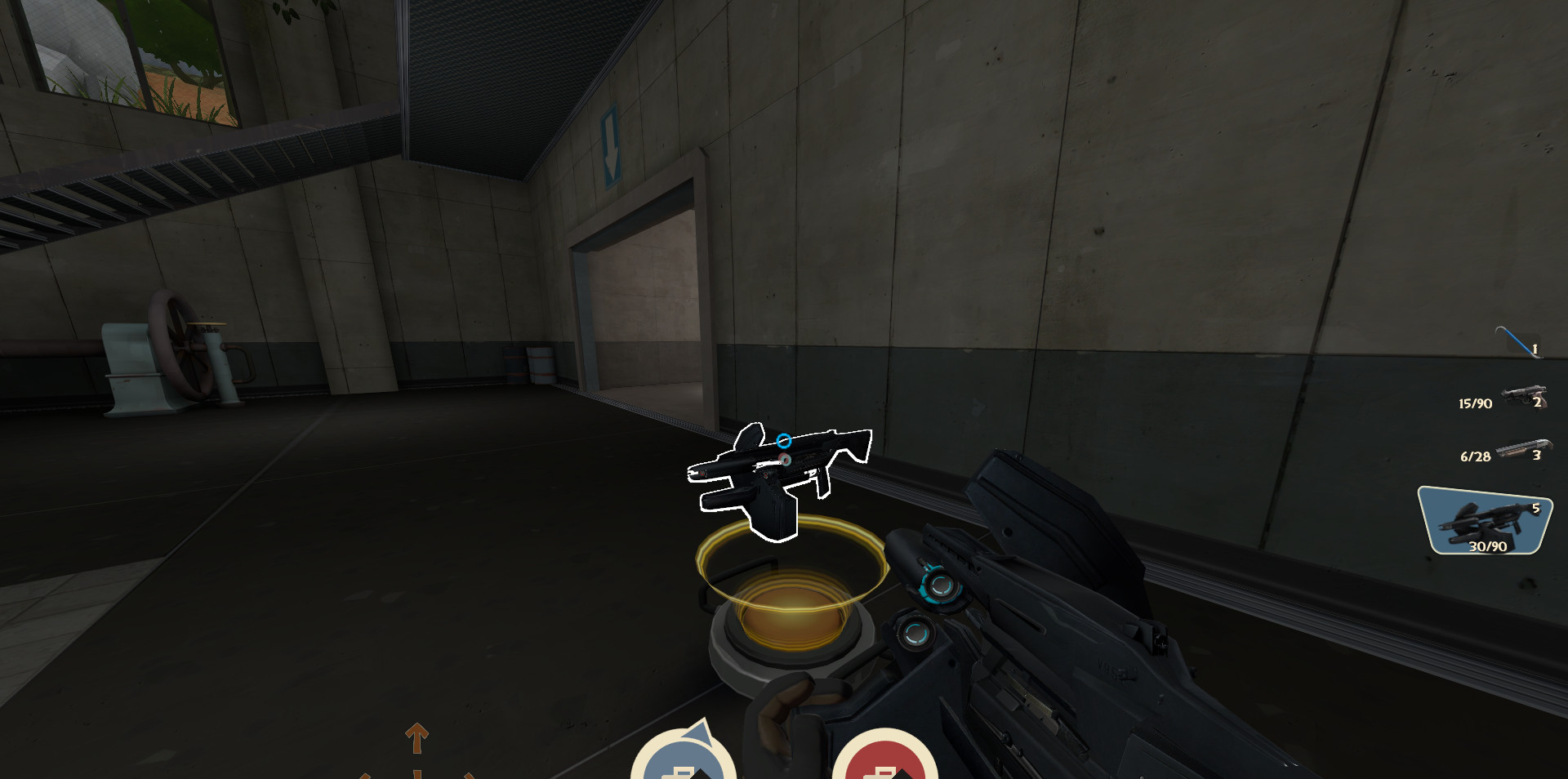 The AR2 Assault rifle Mod for Open Fortress | OF Mods