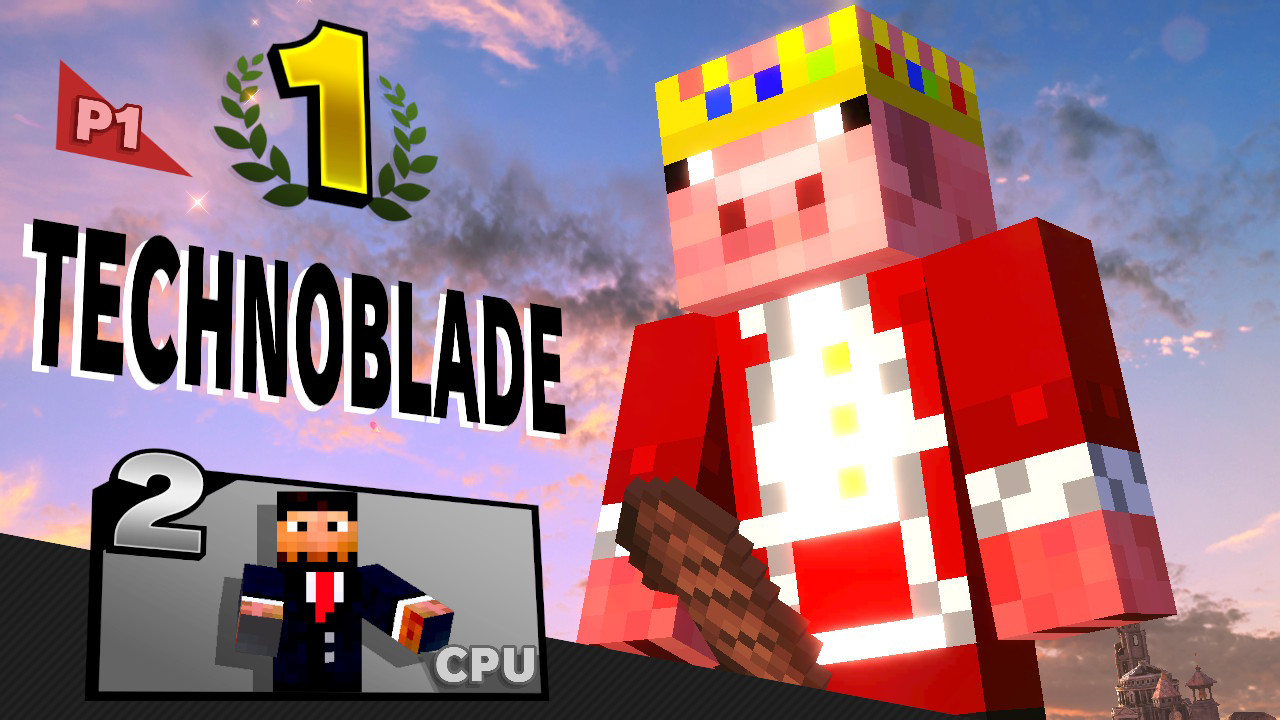 Technoblade Mod for Super Smash Bros. Ultimate | SSBU Mods