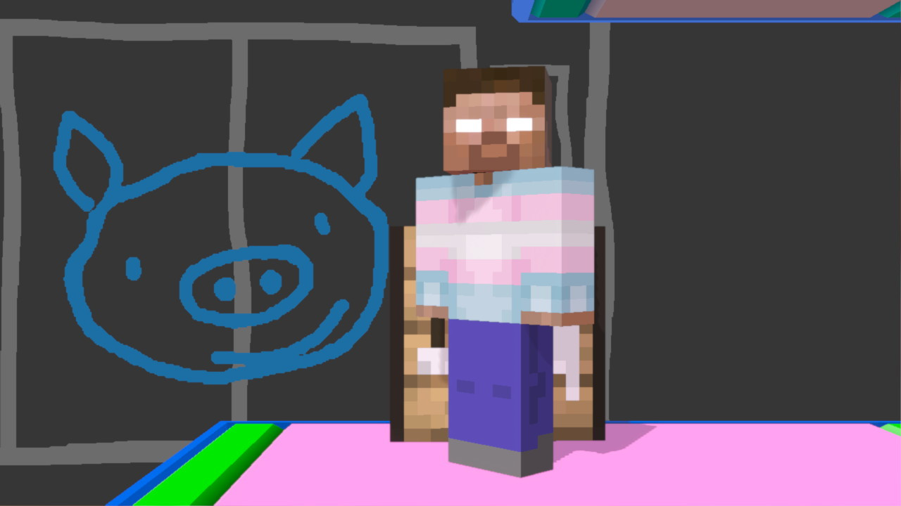 Trans Icon Herobrine Mod for Super Smash Bros. Ultimate | SSBU Mods