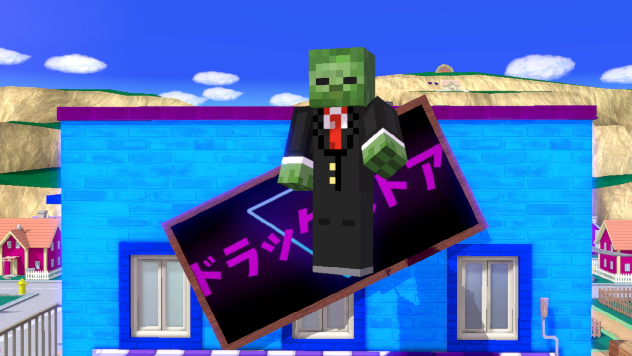 "Tuxedo Zombie" From Battle and Beasts Mod for Super Smash Bros ...