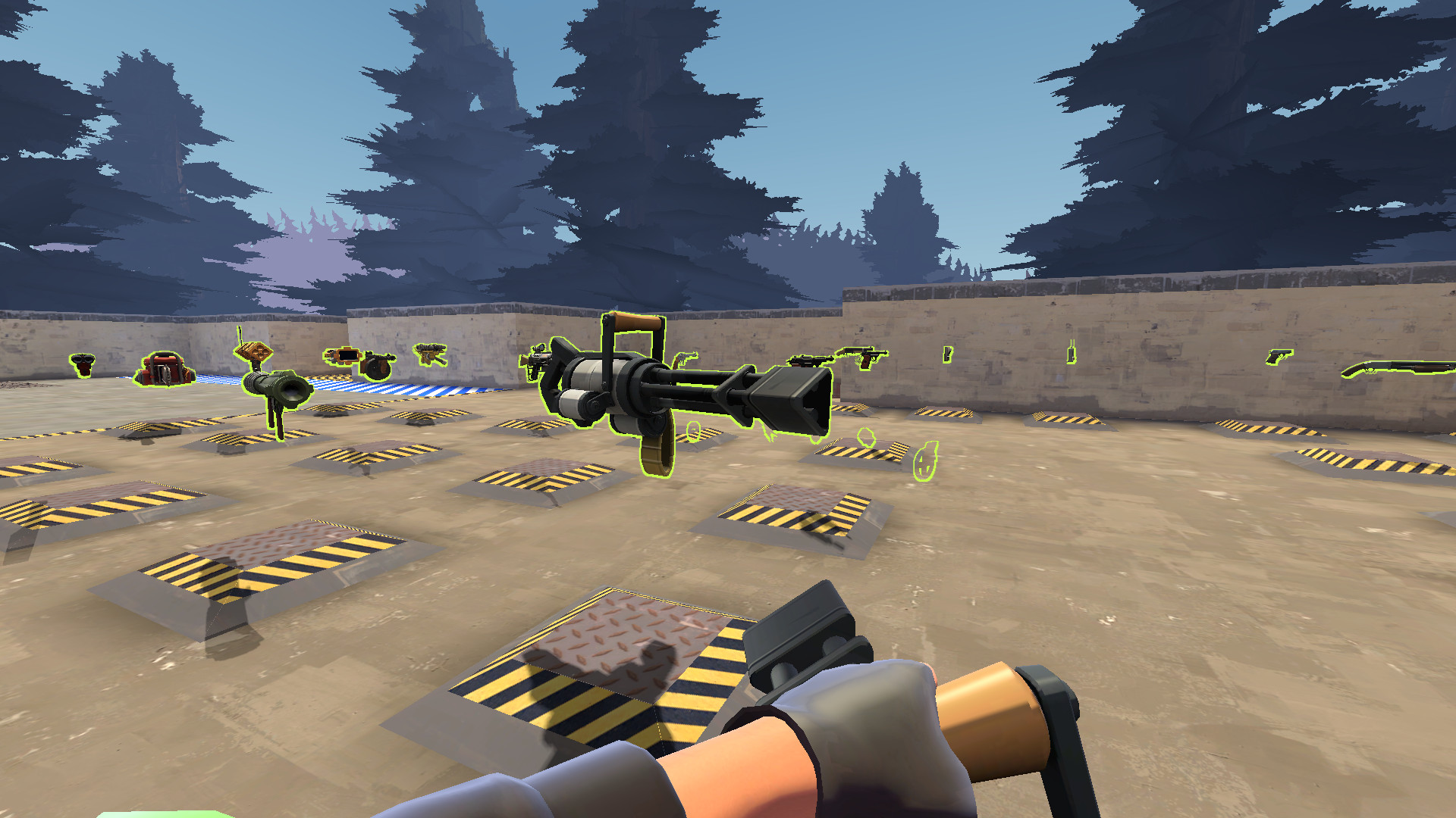 Tri Barrelled Gatling Gun [Open Fortress] [Mods]