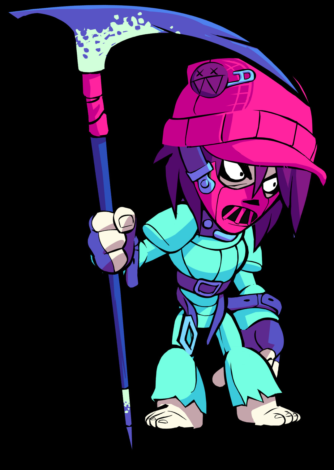 Lockdown Nix with a hat Mod for Brawlhalla | BHalla Mods