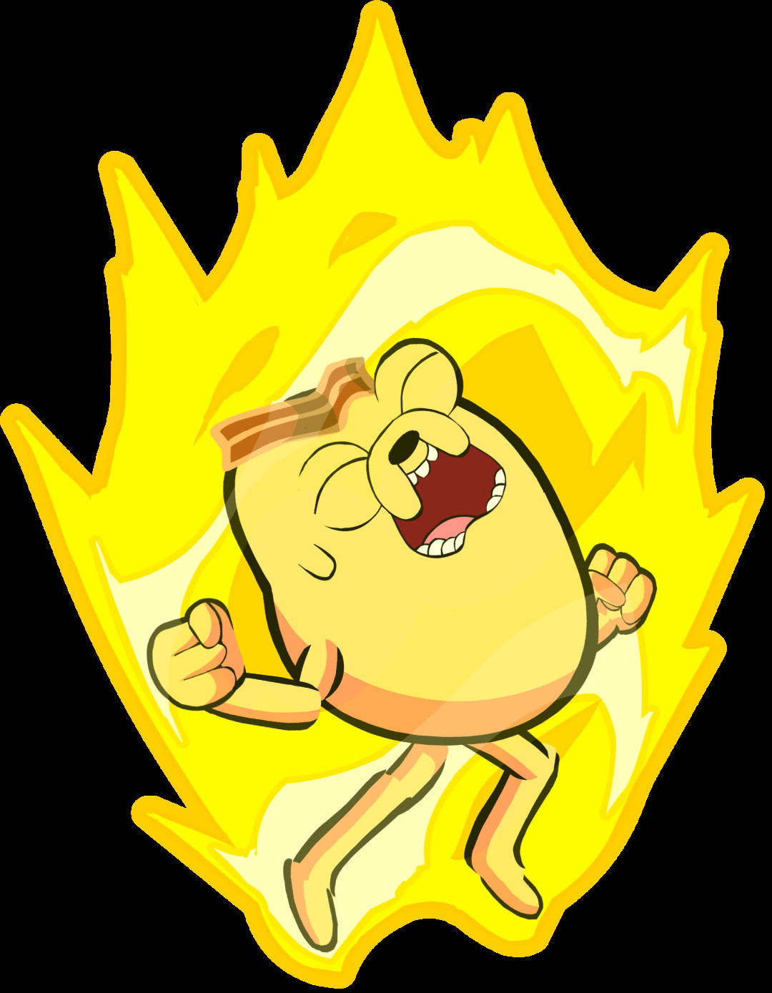 Jake with the bacon Mod for Brawlhalla | BHalla Mods