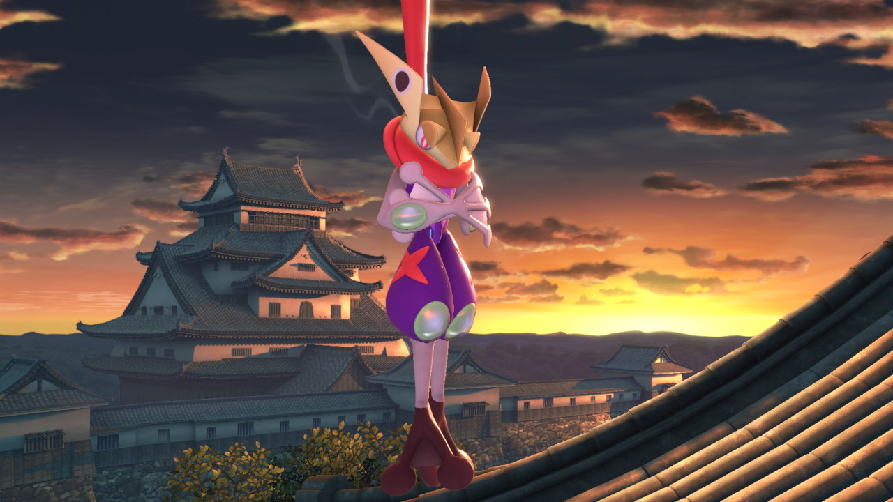 Suwako Moriya Greninja Mod for Super Smash Bros. Ultimate | SSBU Mods