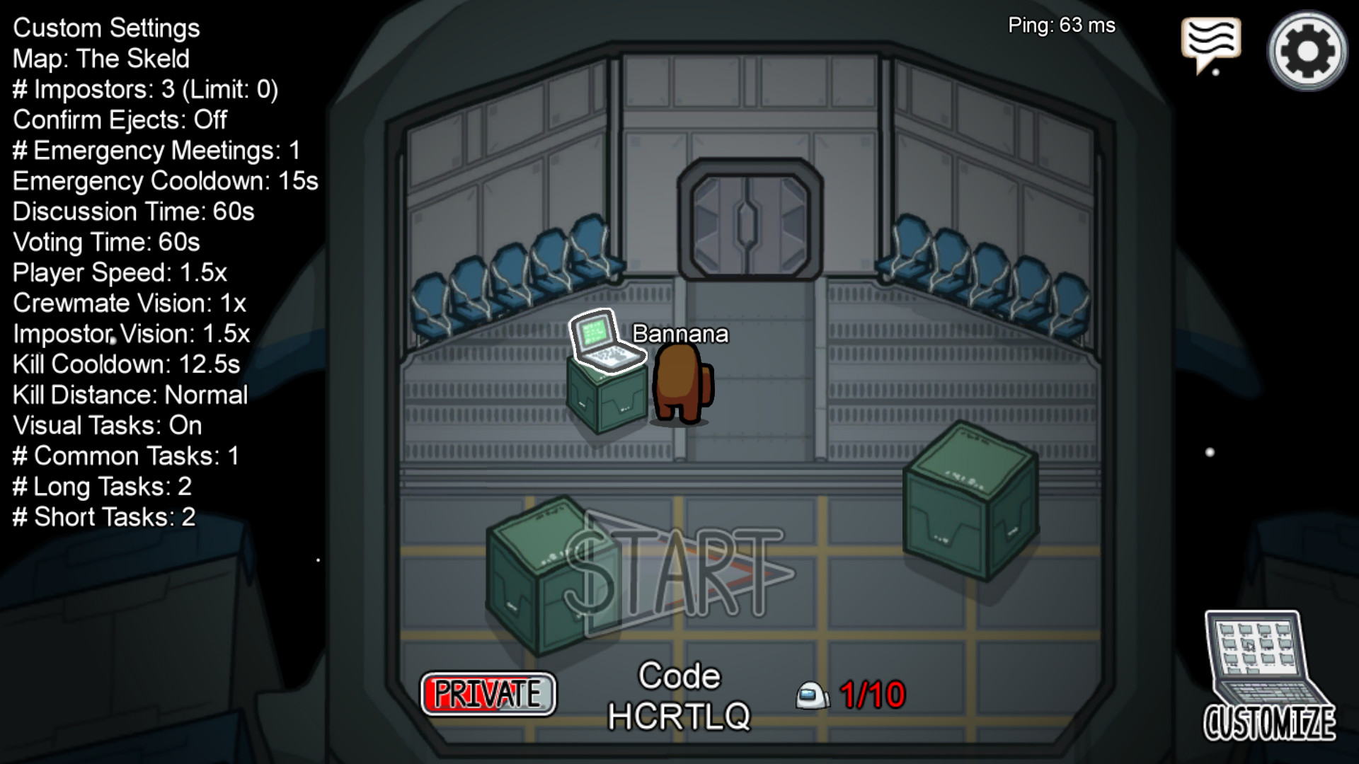 Crewmates with no goggles! Mod for Among Us | Among Us Mods