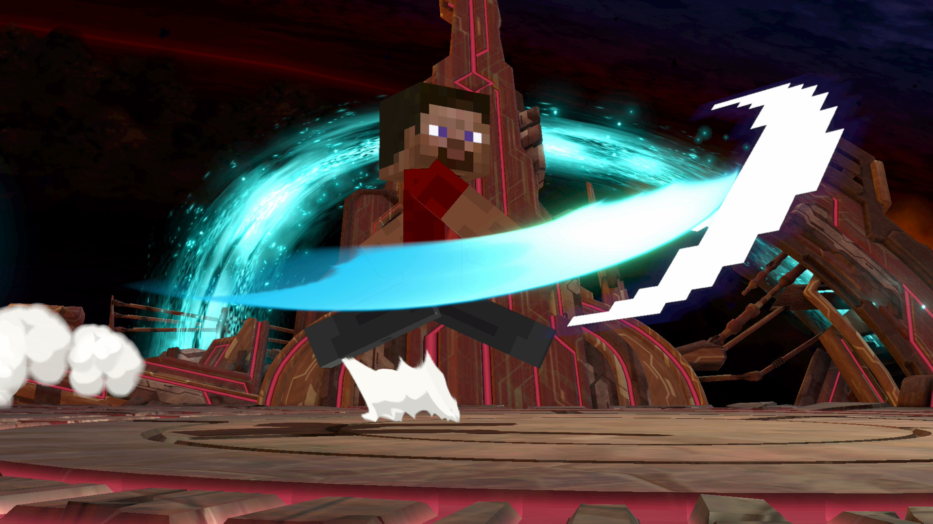 Red Steve Mod for Super Smash Bros. Ultimate | SSBU Mods