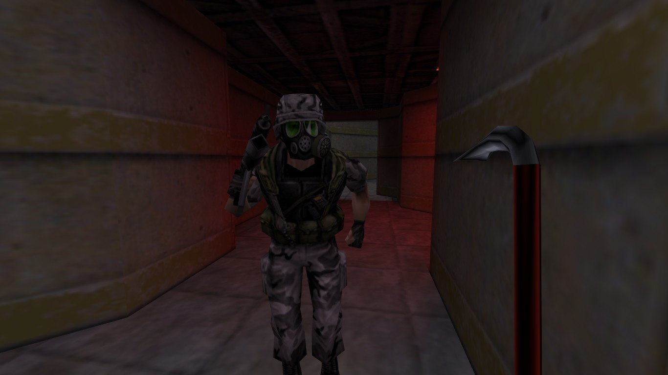 Gearbox LD HECU grunts with hl1 head style Mod for Half-Life | HL Mods
