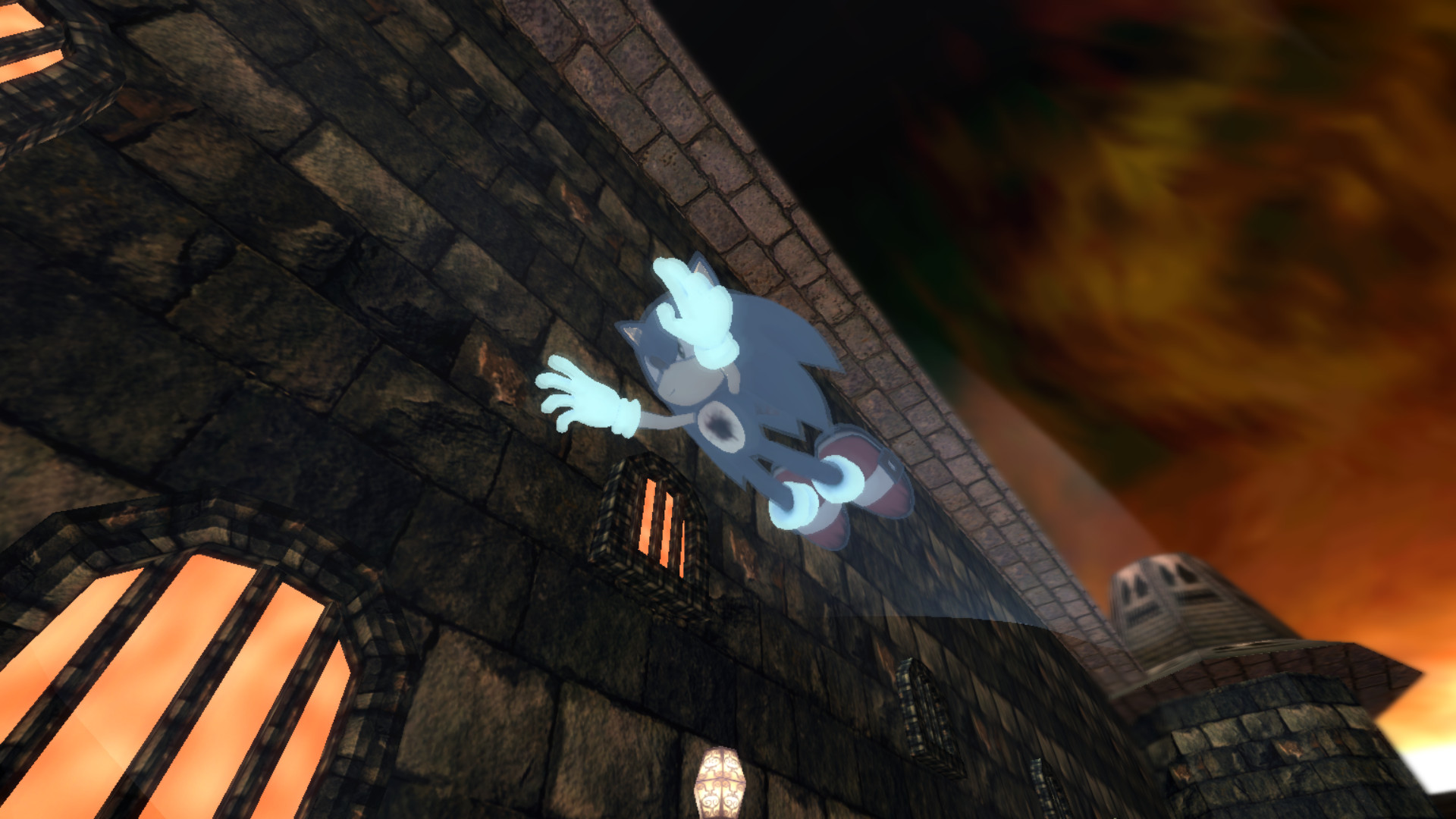 Ghost Sonic Mod for Sonic World | SW Mods