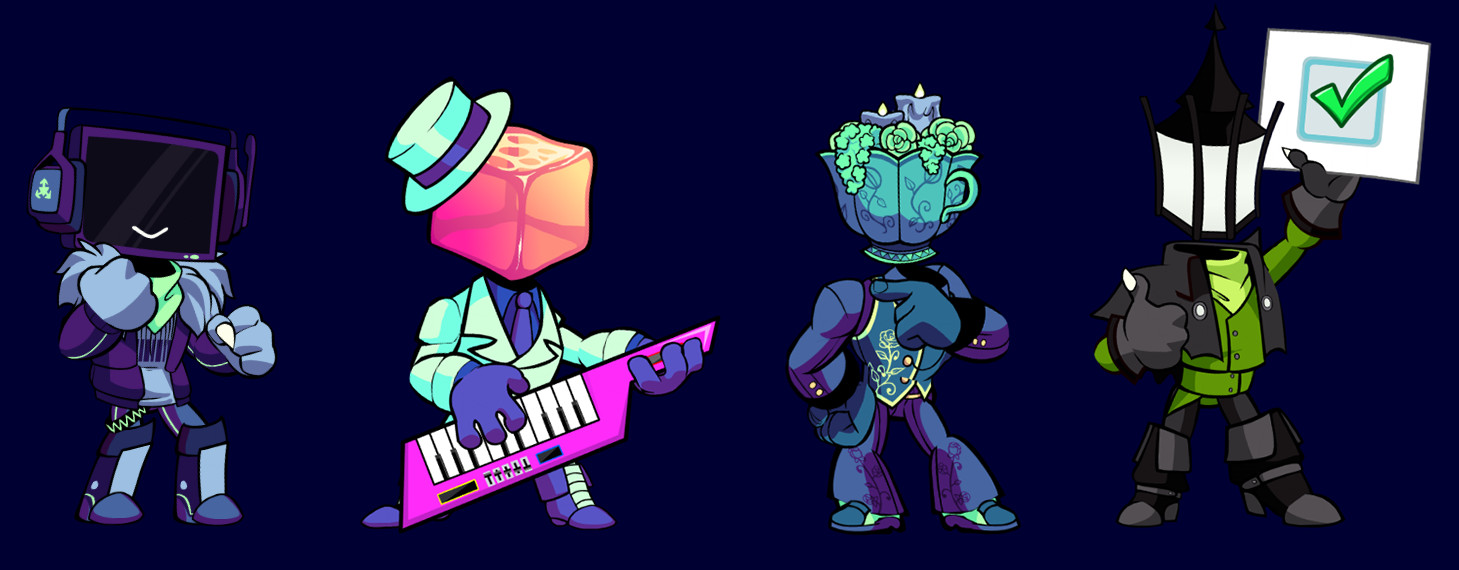 Objecthead Dusk Skins Mod for Brawlhalla | BHalla Mods