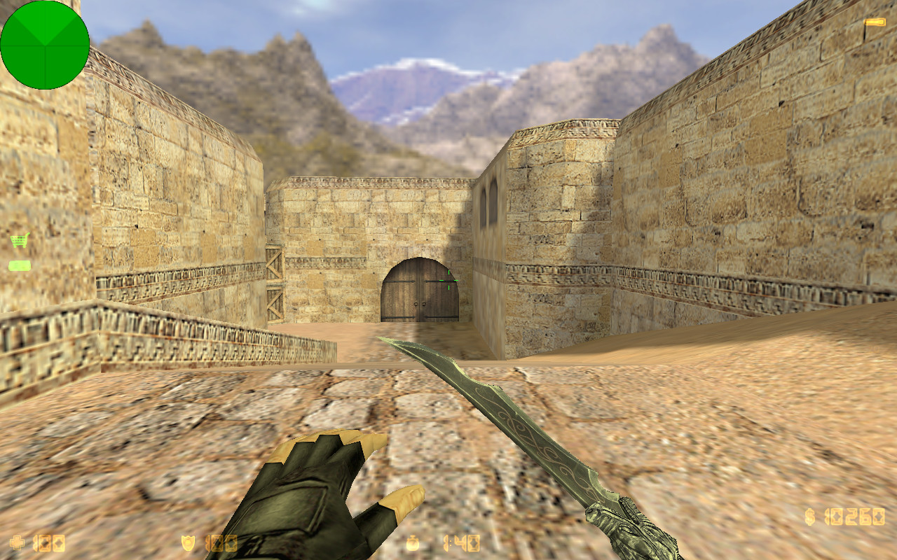 Blackshot Dragon Sword Silver Mod for Counter-Strike 1.6 | CS1.6 Mods