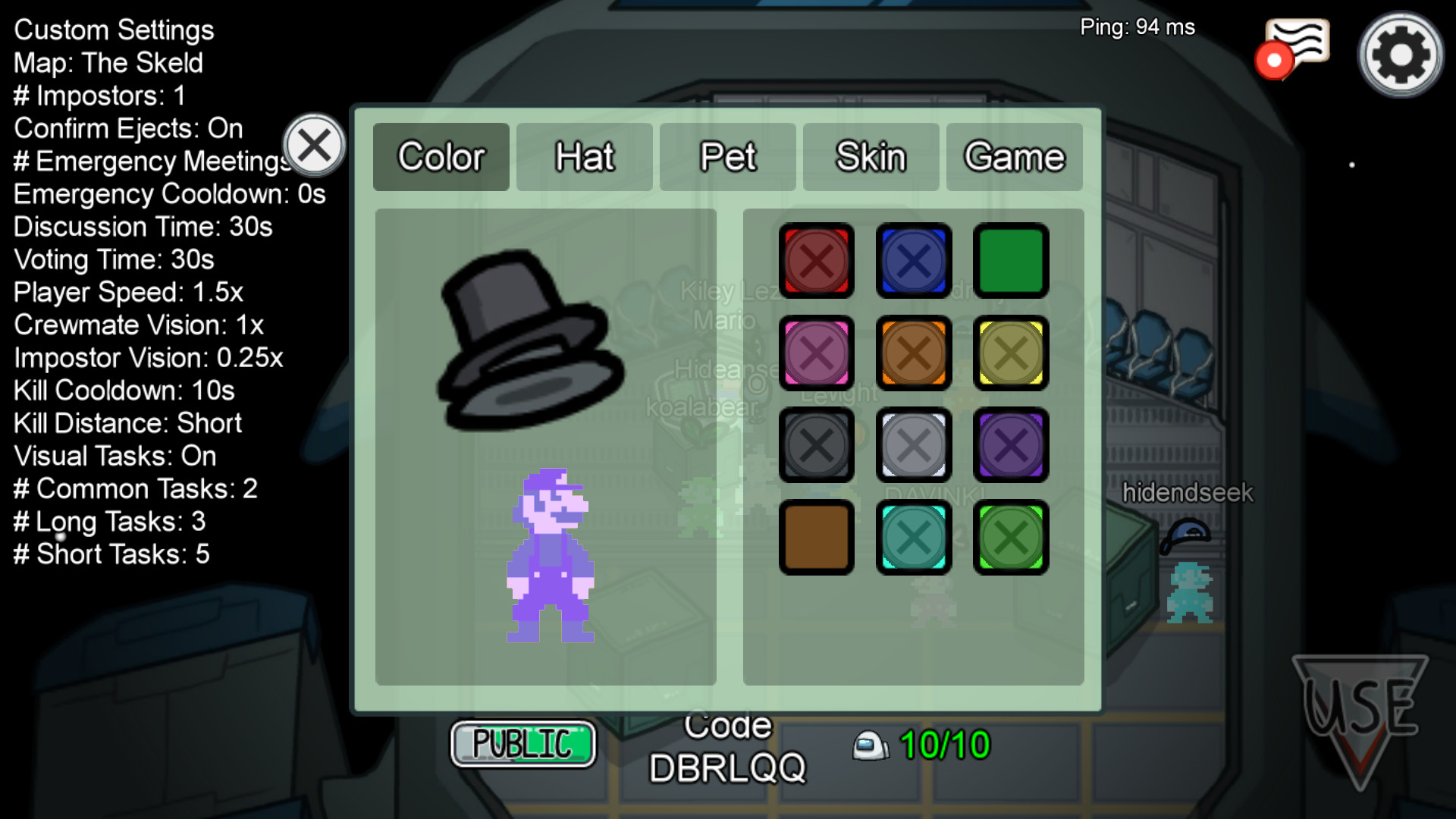 8-BIT Mario Mod for Among Us | Among Us Mods