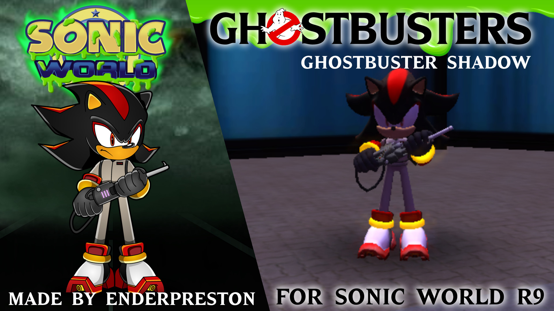 Ghostbuster Shadow [Sonic World] [Mods]