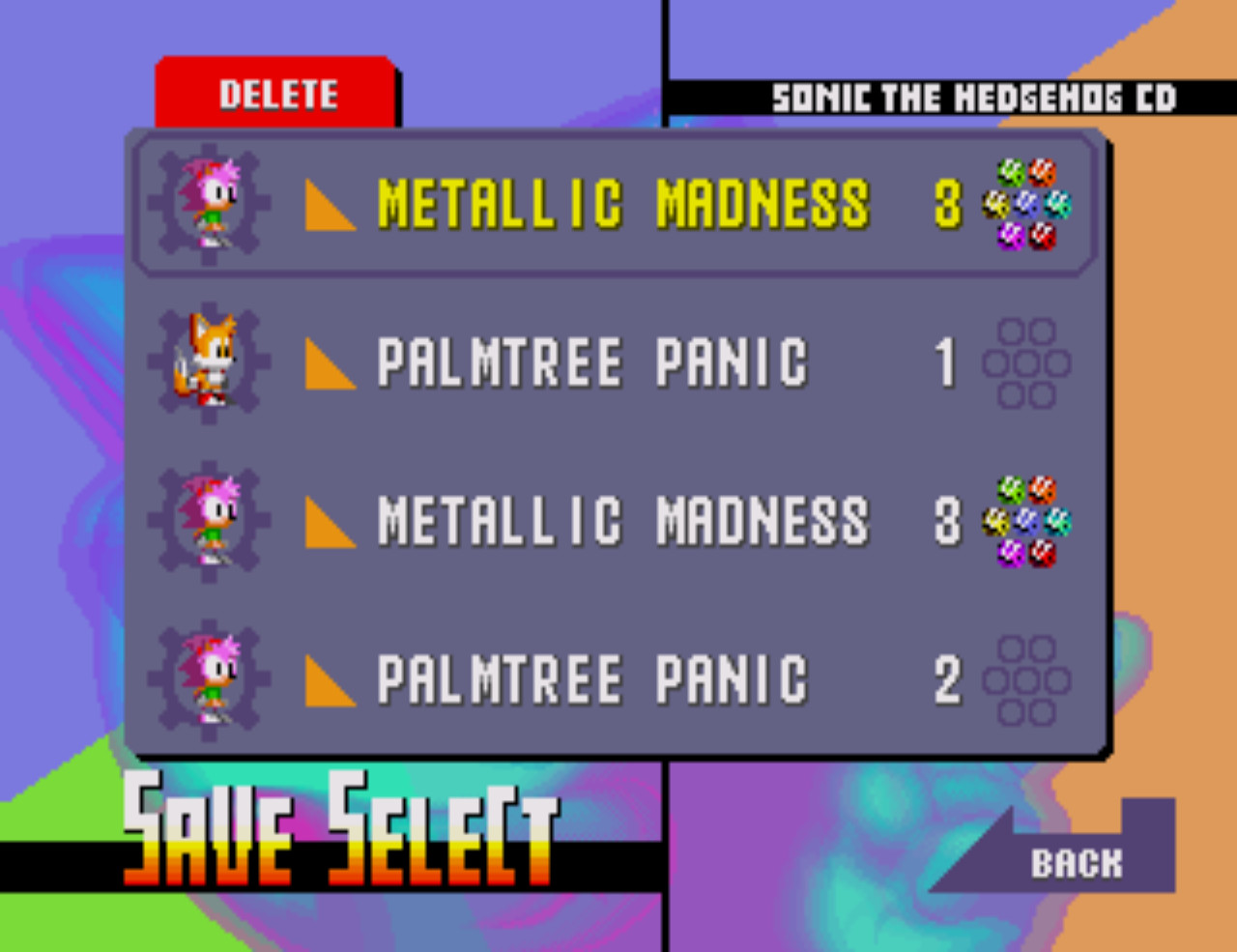 Playable Amy in Sonic CD [Sonic CD (2011)] [Mods]