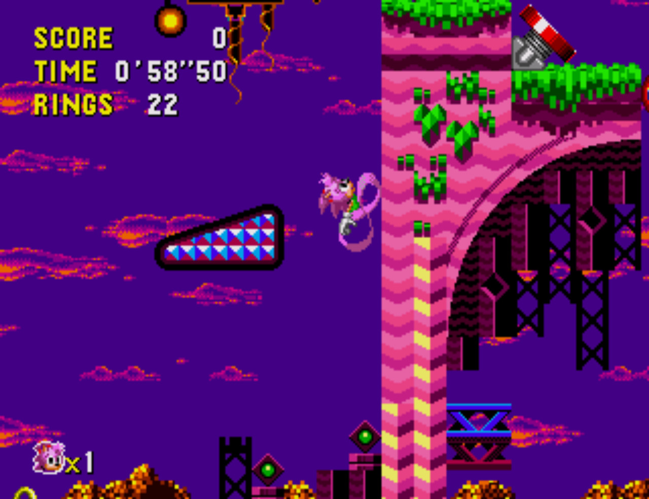Playable Amy in Sonic CD [Sonic CD (2011)] [Mods]