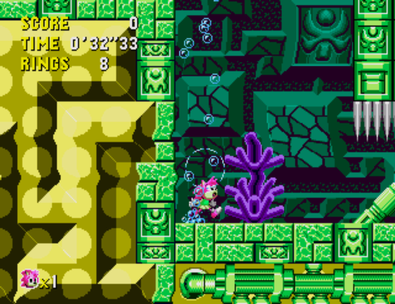 Playable Amy in Sonic CD Mod for Sonic CD (2011) | SCD Mods