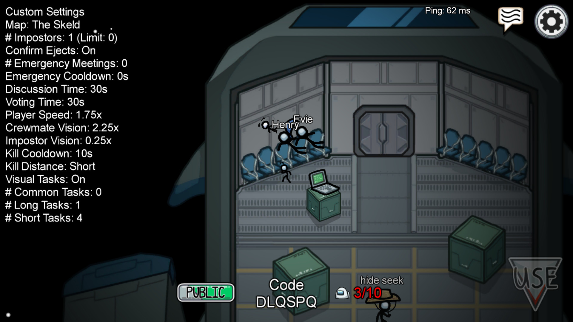 Henry Stickmin (Request) Mod for Among Us | Among Us Mods