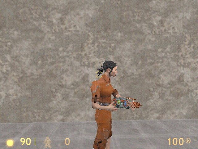 chell from portal 1 Mod for Half-Life | HL Mods