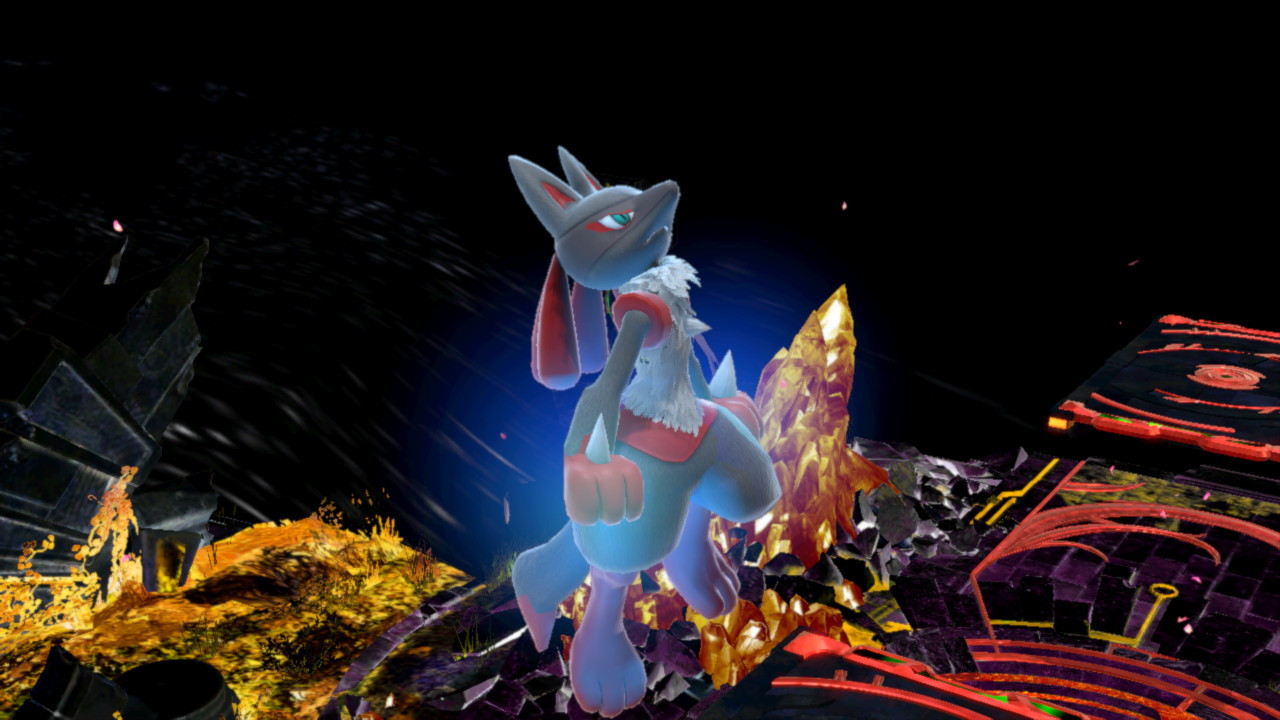Zoroark inspired Lucario Mod for Super Smash Bros. Ultimate | SSBU Mods