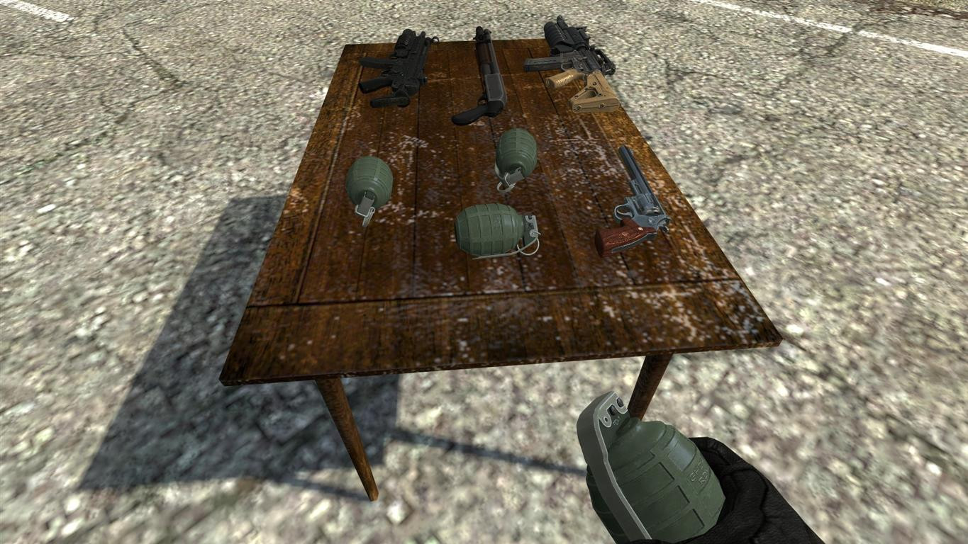 GHD-2 like defensive hand grenade Mod for Half-Life 2 | HL2 Mods