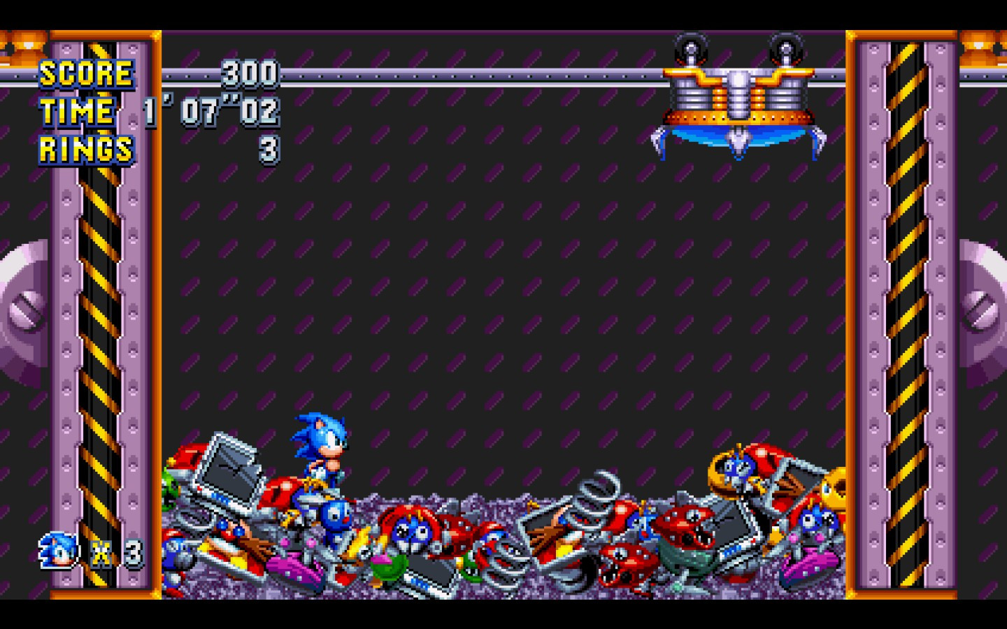Black Eggman Signpost Mod for Sonic Mania | SM Mods