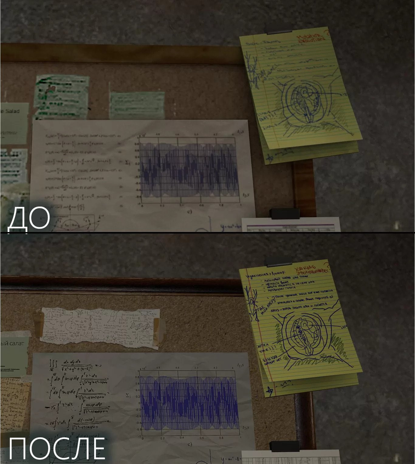 HD Remake Corkboards Mod for Half-Life 2 | HL2 Mods