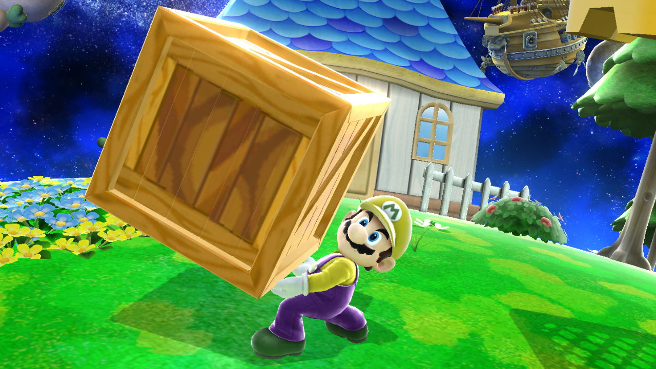 Paper Mario 2 box item Mod for Super Smash Bros. (Wii U) | SSB4U Mods