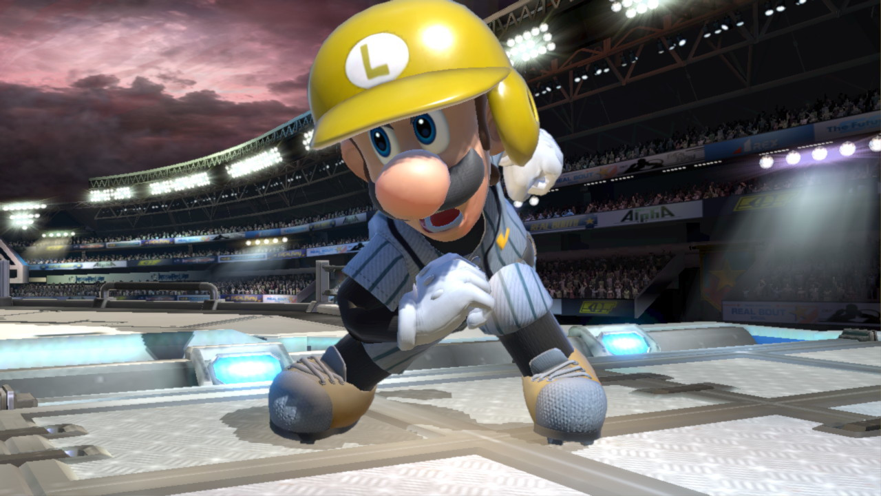 Baseball Luigi Mod for Super Smash Bros. Ultimate | SSBU Mods