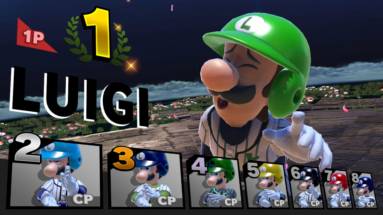 Baseball Luigi Mod for Super Smash Bros. Ultimate | SSBU Mods