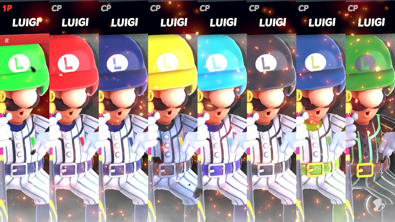Baseball Luigi Mod for Super Smash Bros. Ultimate | SSBU Mods