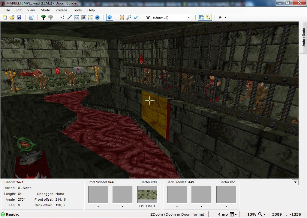 Marble temple of the damned Mod for ZDoom | ZDoom Mods