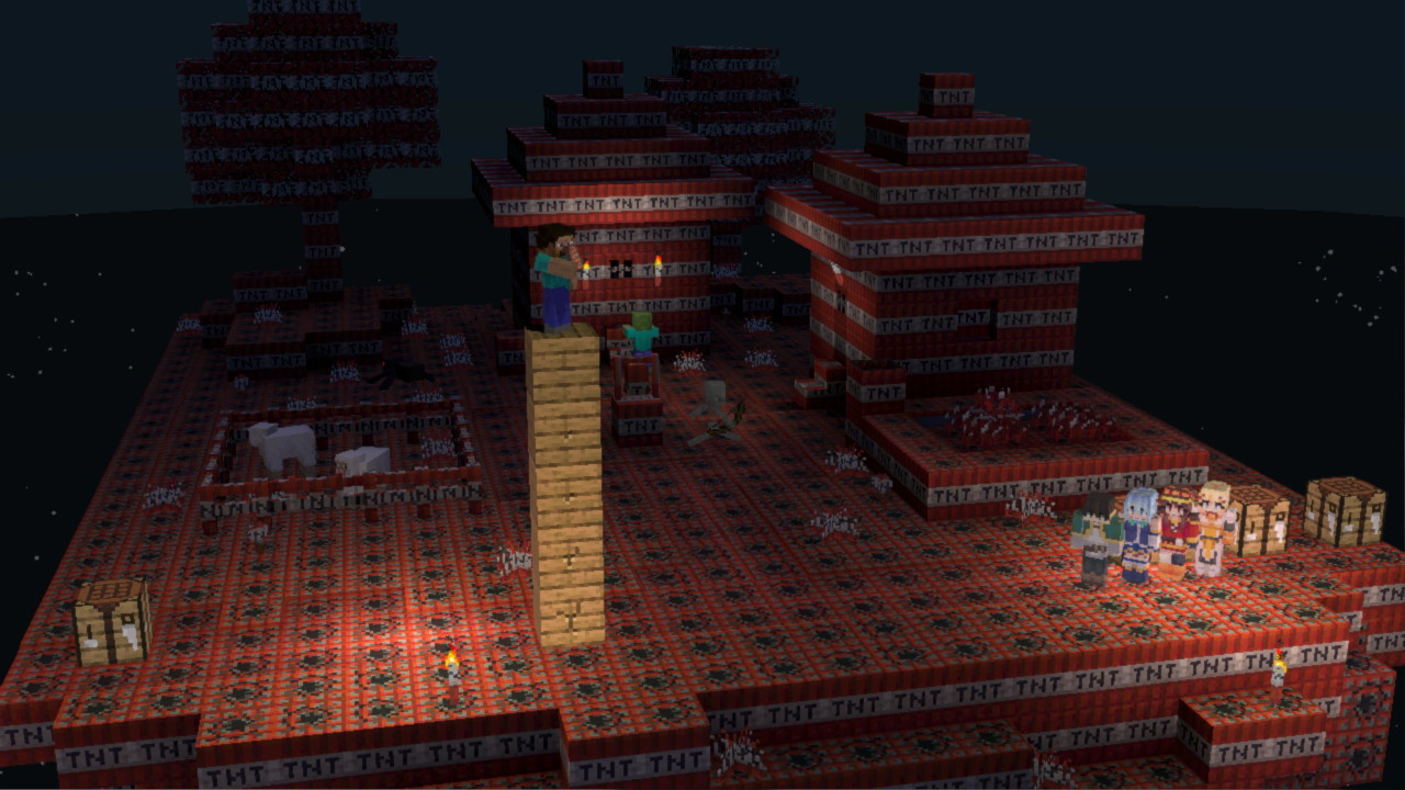 TNT World Mod for Super Smash Bros. Ultimate | SSBU Mods